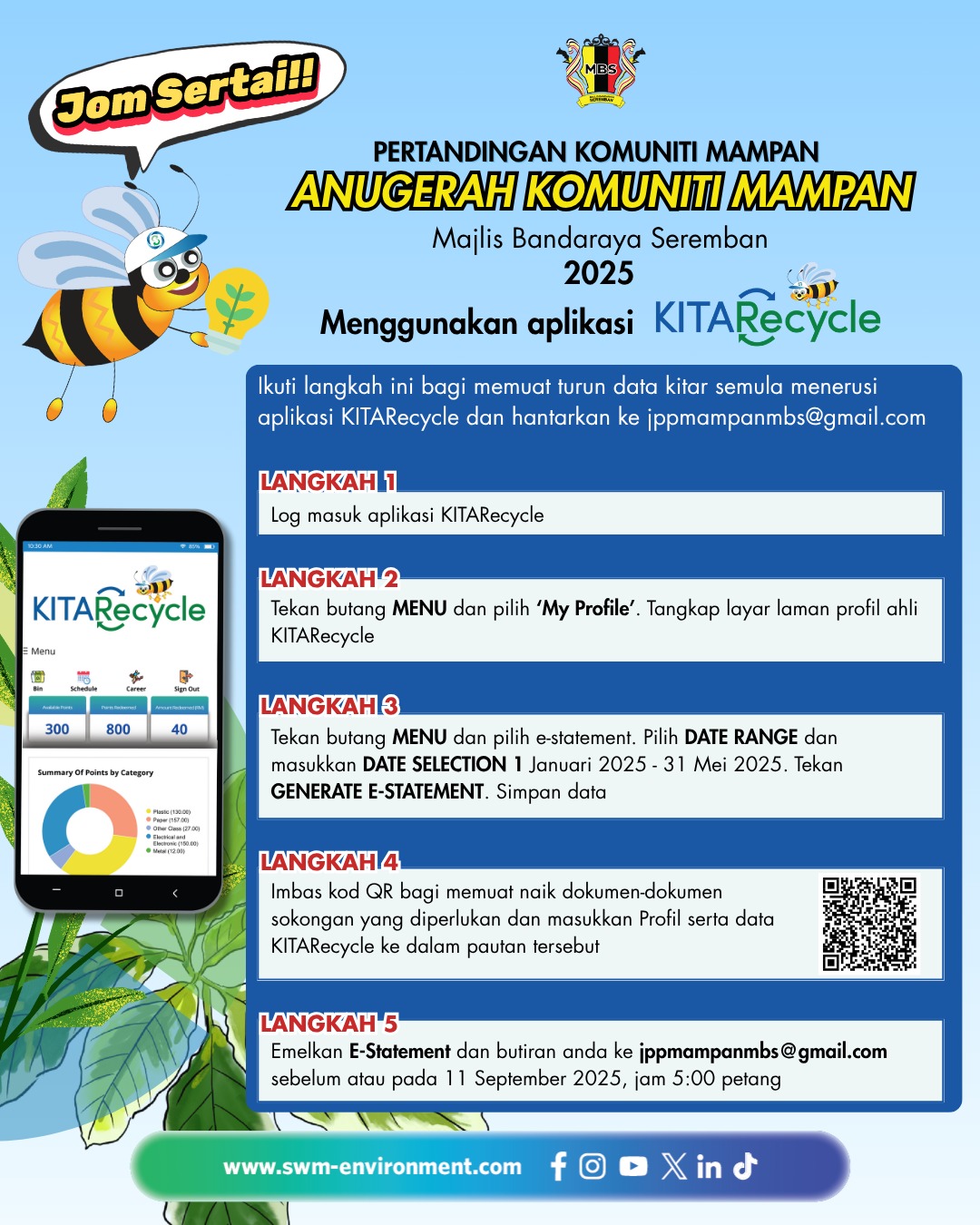 ANUGERAH KOMUNITI MAMPAN MBS 2025 | Portal Rasmi Majlis Bandaraya Seremban (MBS)